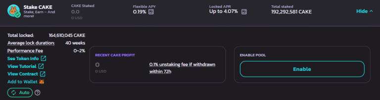 How To Stake $CAKE On PancakeSwap?